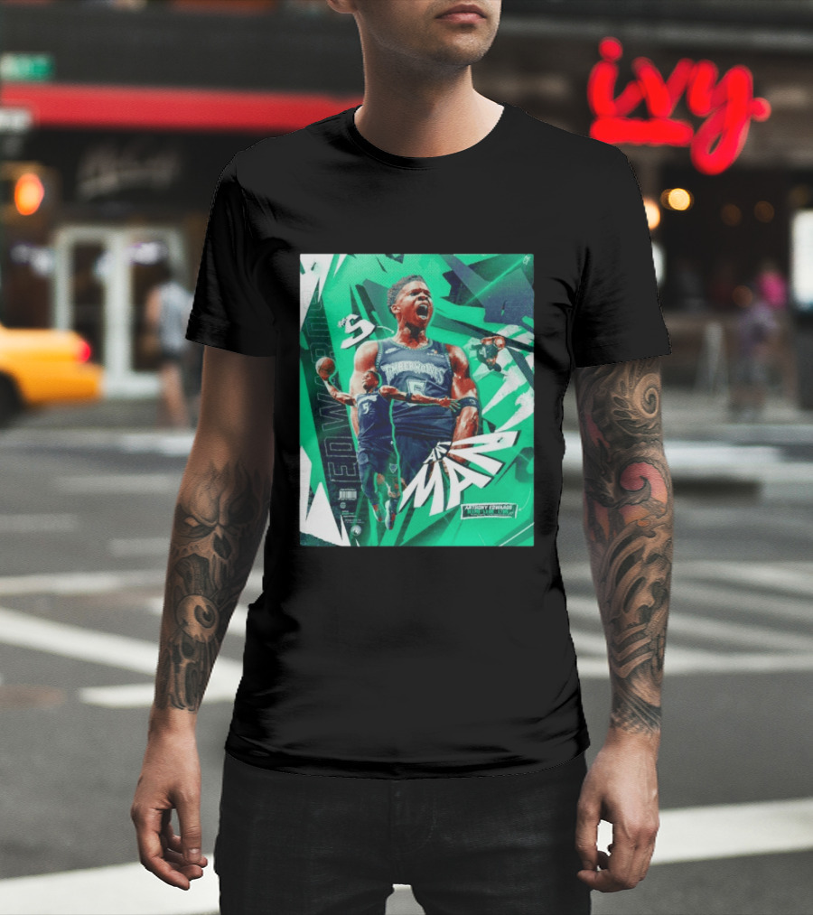 Minnesota Timberwolves Anthony Edwards Ant Man Basketball Sports #5 T-Shirt