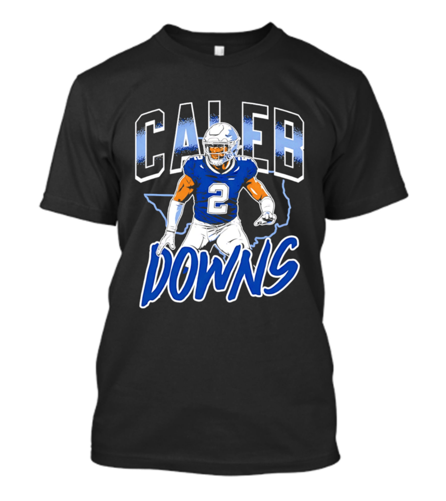 Caleb Downs Dallas Cowboys Football Number 2 T-Shirt