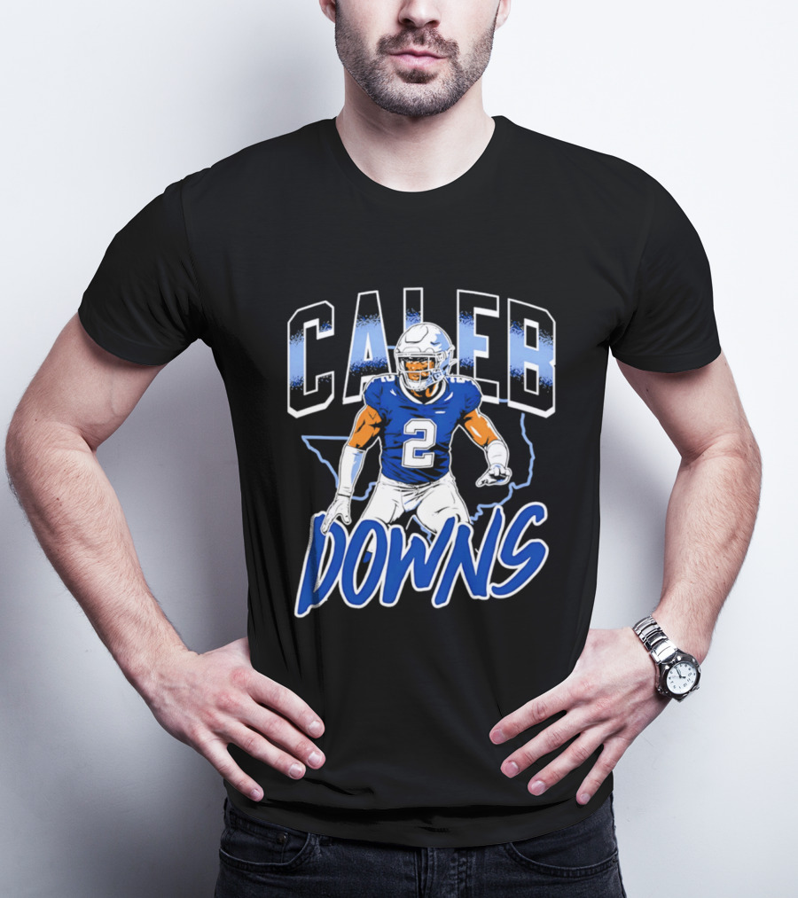 Caleb Downs Dallas Cowboys Football Number 2 T-Shirt