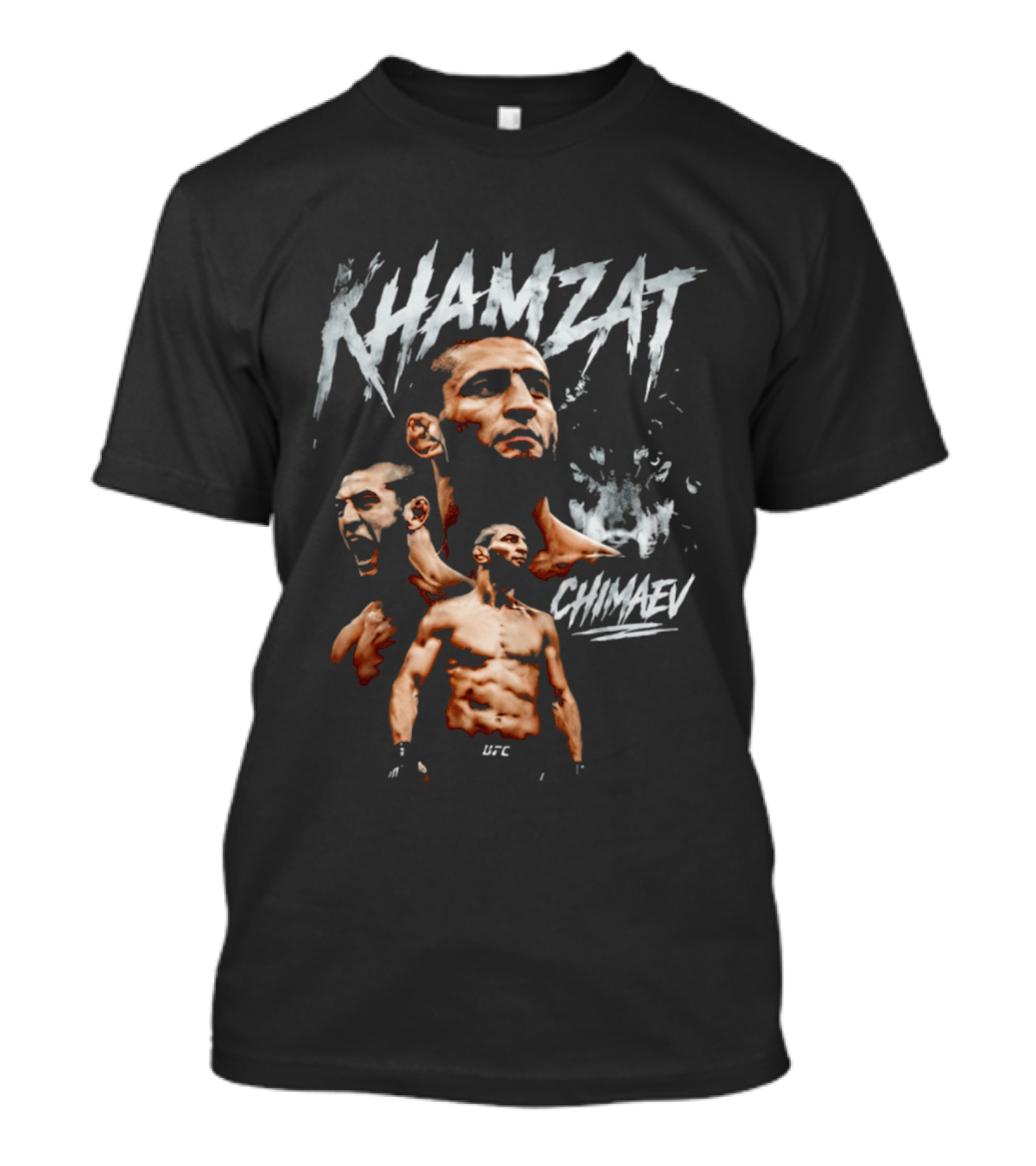 Khamzat Chimaev UFC MMA Fighter The Wolf T-Shirt