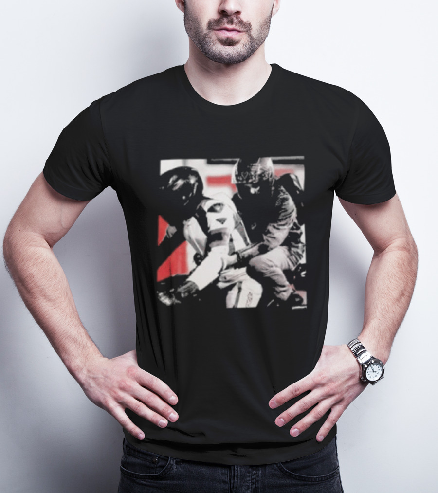 Ladycotton Pillion X Ladycotton Devotion Vintage Motorcycle Riders T-Shirt