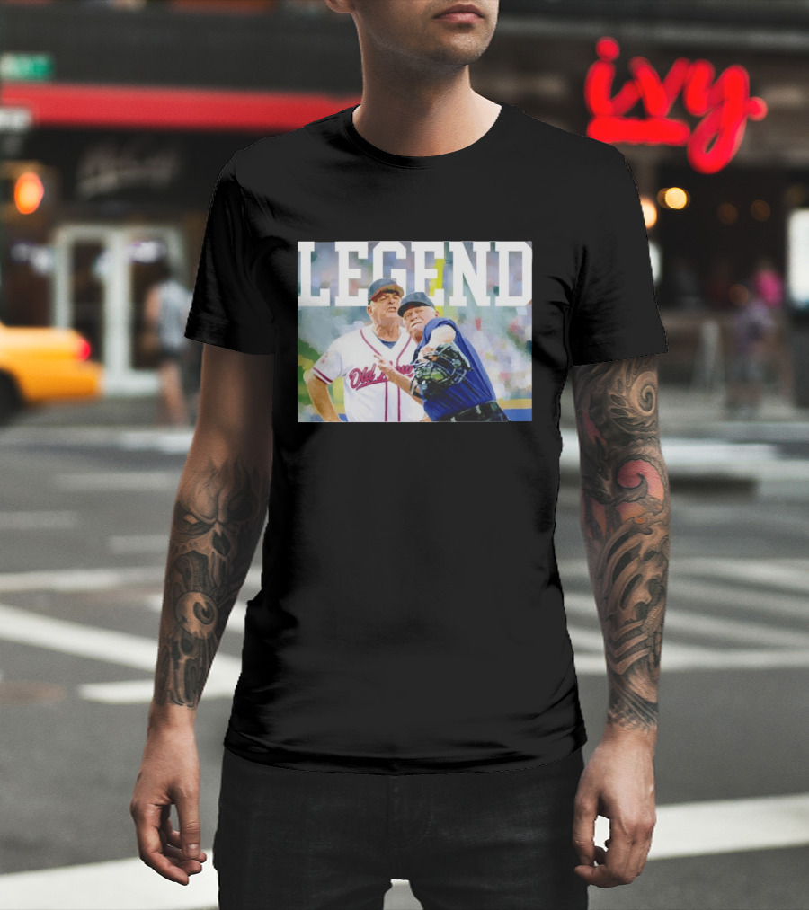 Legend Bobby Cox Old Atlanta Braves T-Shirt