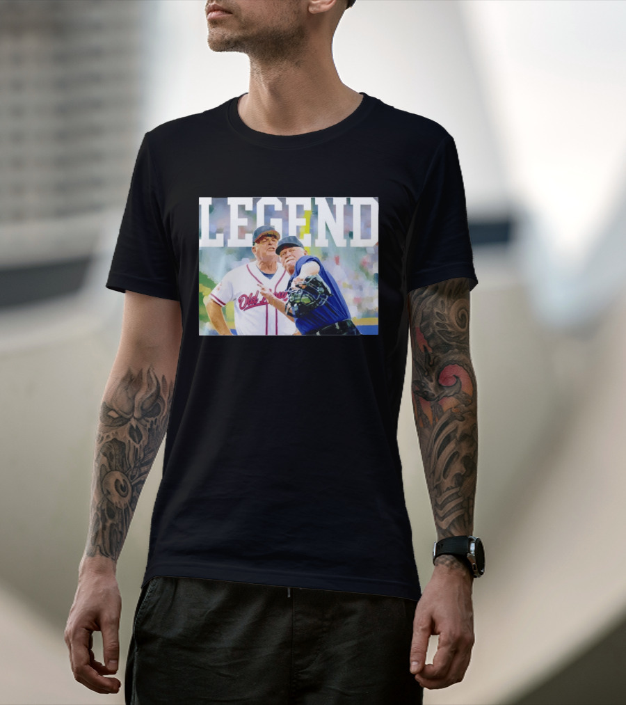 Legend Bobby Cox Old Atlanta Braves T-Shirt