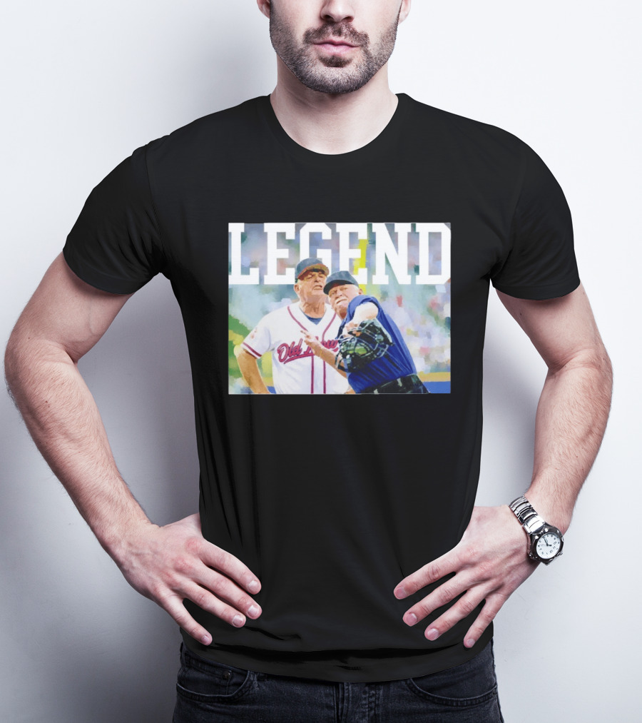 Legend Bobby Cox Old Atlanta Braves T-Shirt