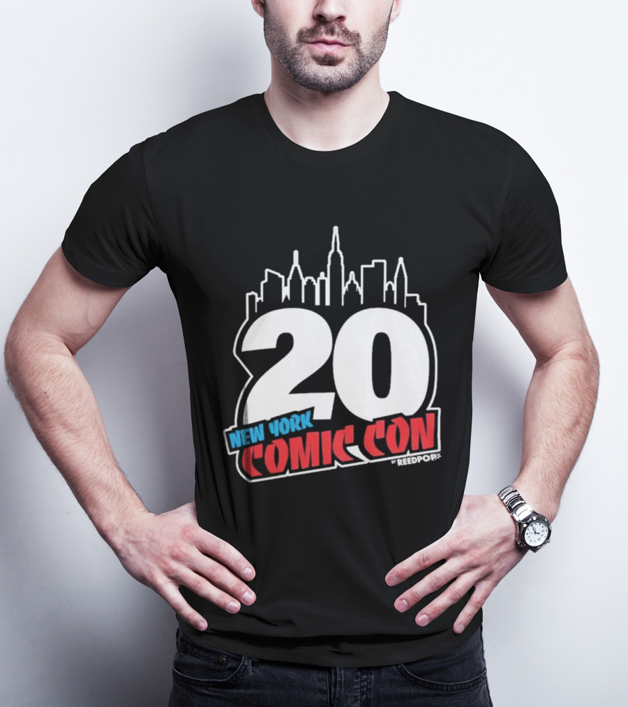 New York Comic Con 20th Anniversary 2026 Skyline Celebration NYCC T-Shirt