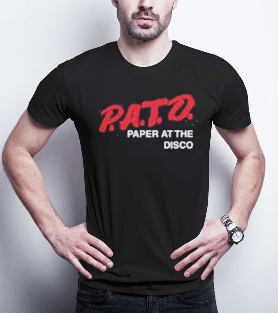 P.A.T.D. Paper At The Disco Bold Red T-Shirt