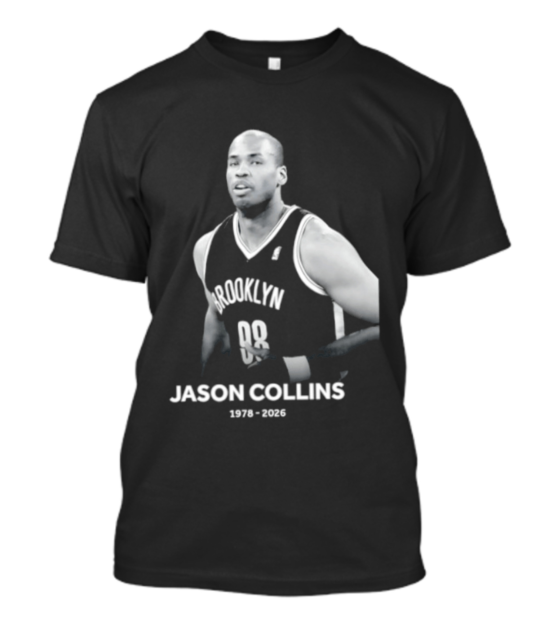 Rest In Peace Jason Collins Brooklyn 1978 2026 First Openly Gay NBA Player T-Shirt