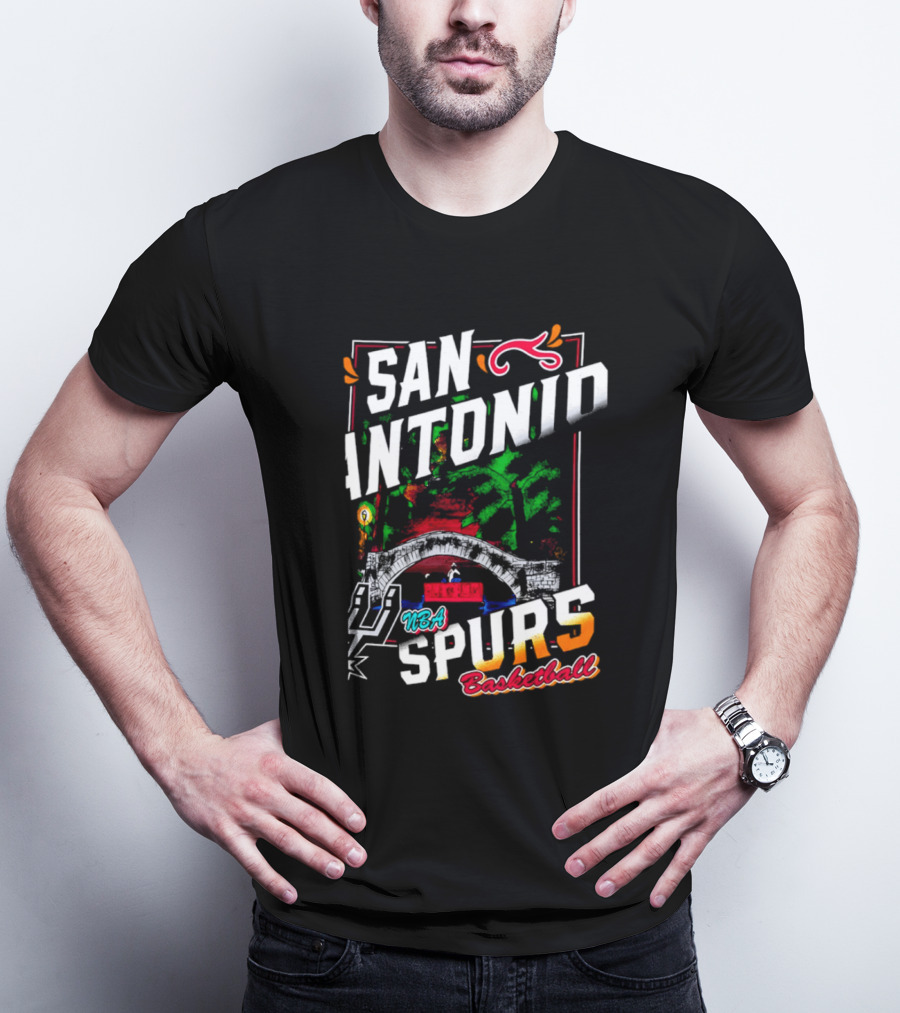 San Antonio Spurs NBA Basketball T-Shirt