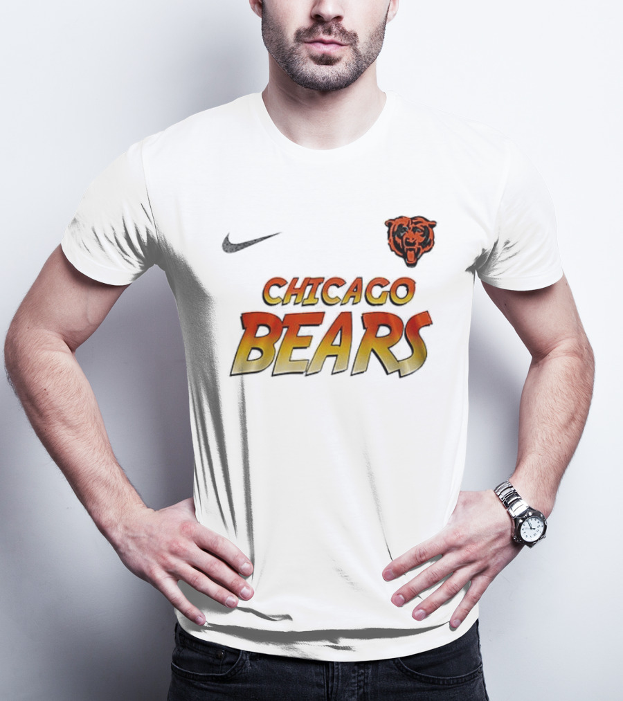 Nike Chicago Bears Indiana Jones Style Collaboration T-Shirt