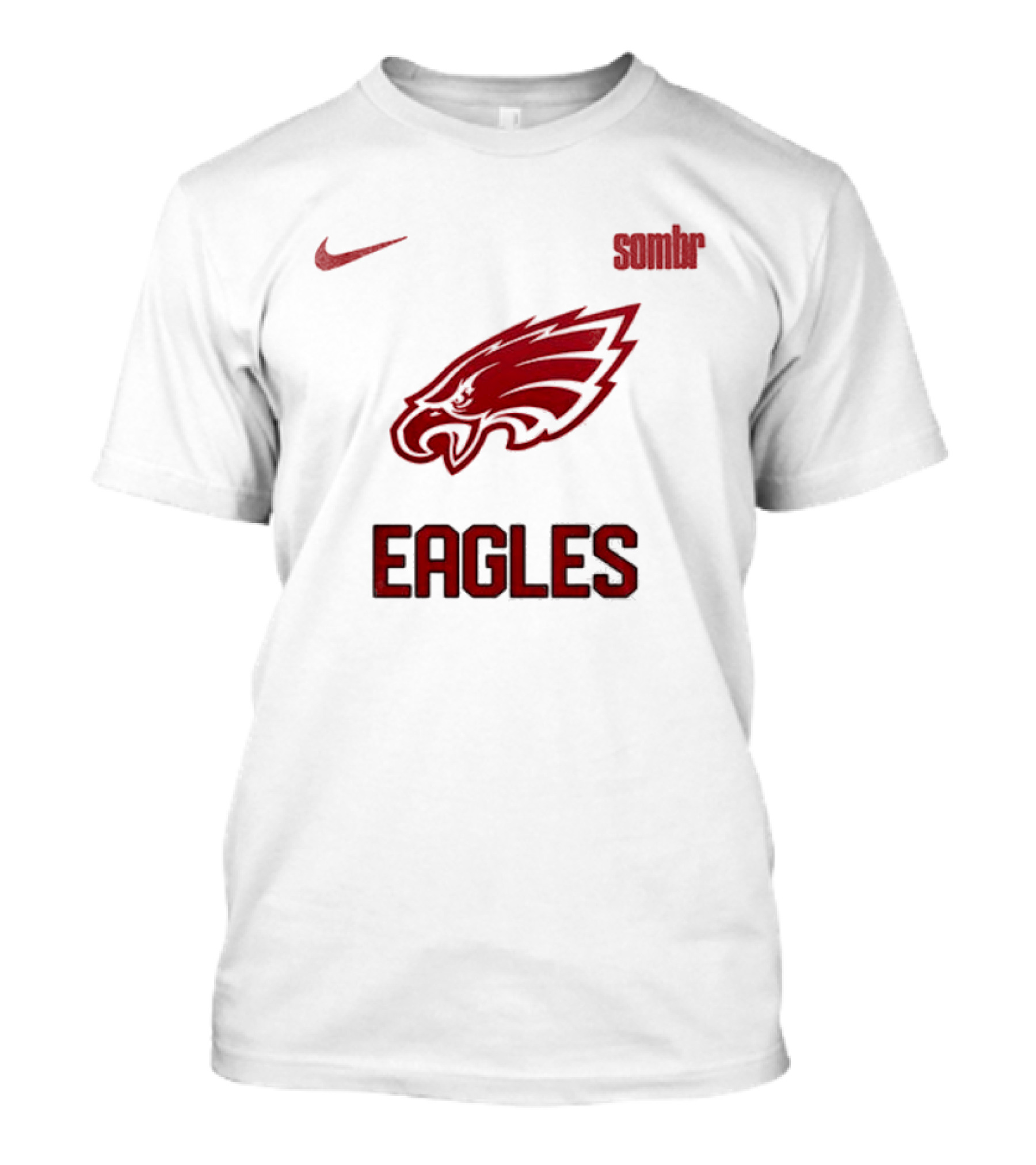 Philadelphia Eagles Sombr Nike Collaboration Late Nights Young Romance Tour T-Shirt