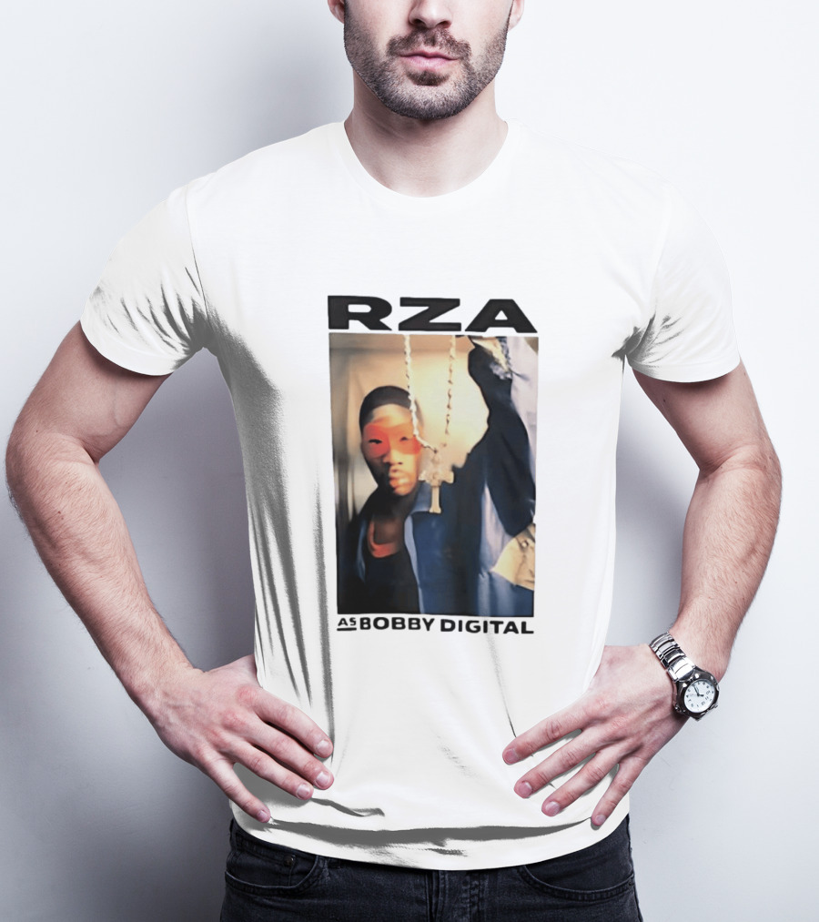 RZA Bobby Digital Mask And Chain T-Shirt