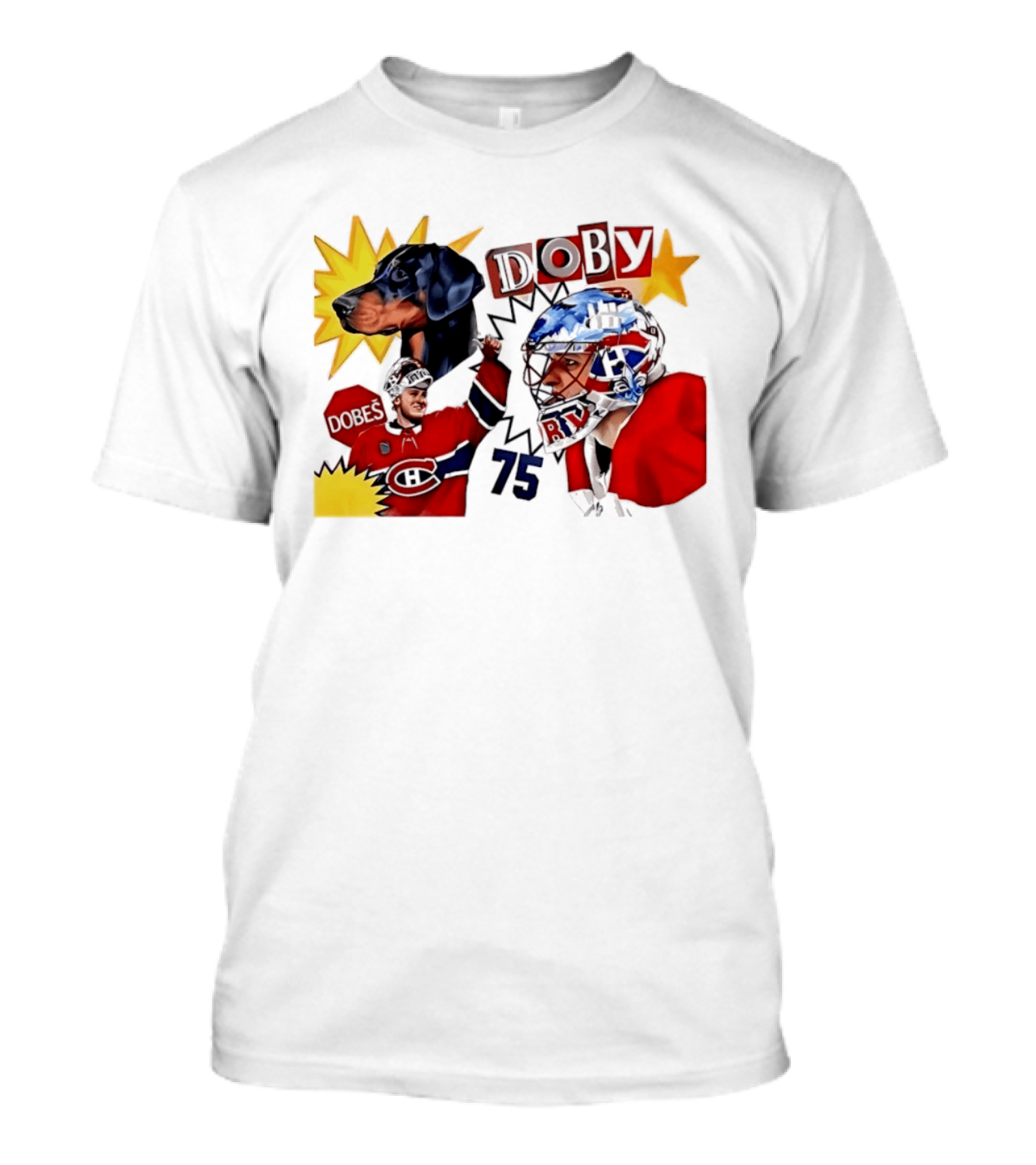 Jakub Dobes Doby Montreal Canadiens 75 T-Shirt
