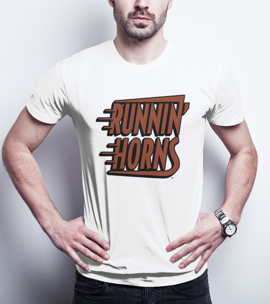 Texas Longhorns Runnin' Horns Basketball 2026 Sports Team Spirit T-Shirt