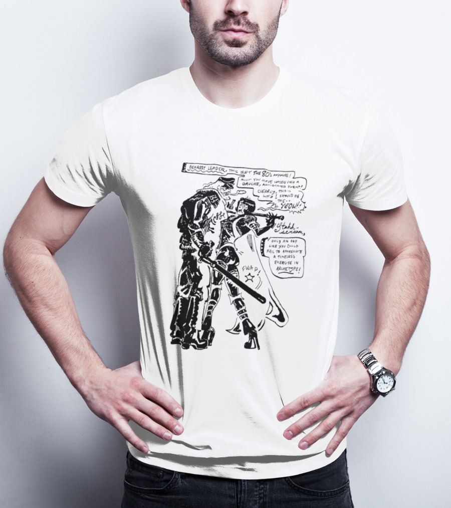 Megatron Starscream Dearest Leader Not The 80s Anymore Why I Should Lead T-Shirt