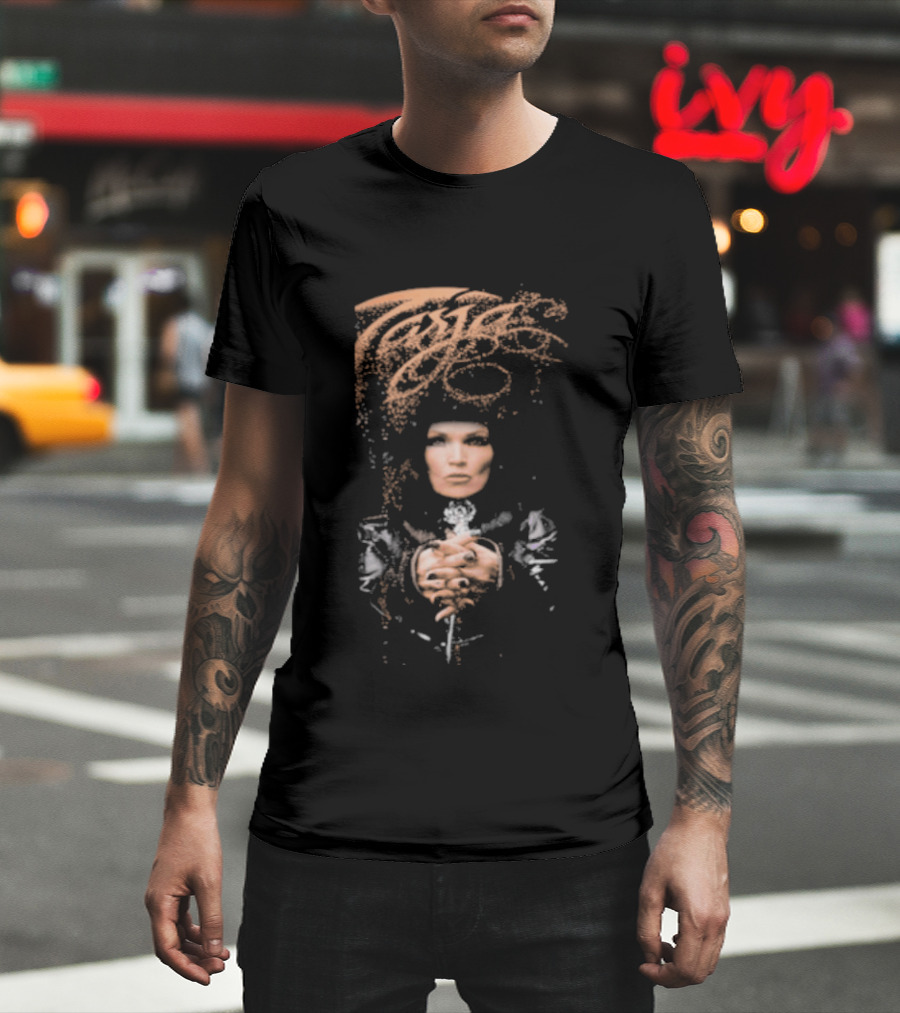 Tarja Turunen Fission Noir Photo Merchandise T-Shirt