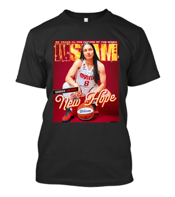 30 Years In The Future Of The WNBA WSLAM Georgia Amoore Mystics DC's New Hope T-Shirt