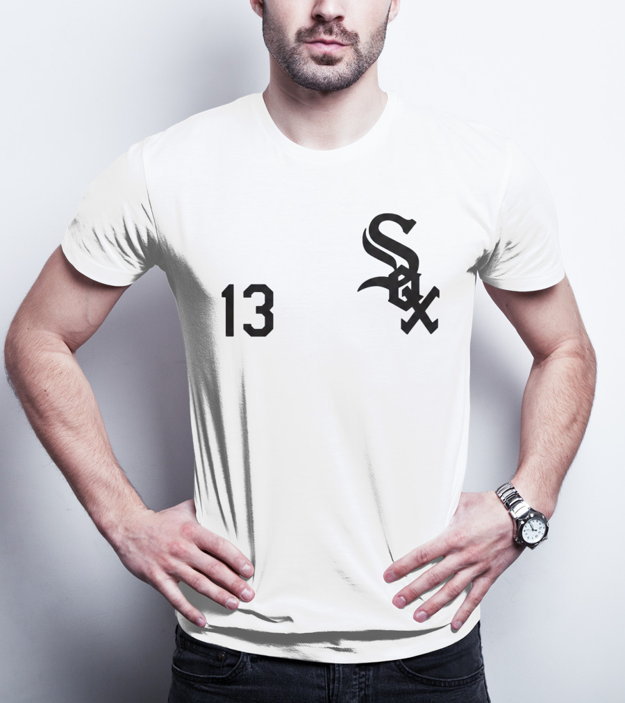White Sox Ozzie Guillen 13 Jersey 2026 Giveaway T-Shirt