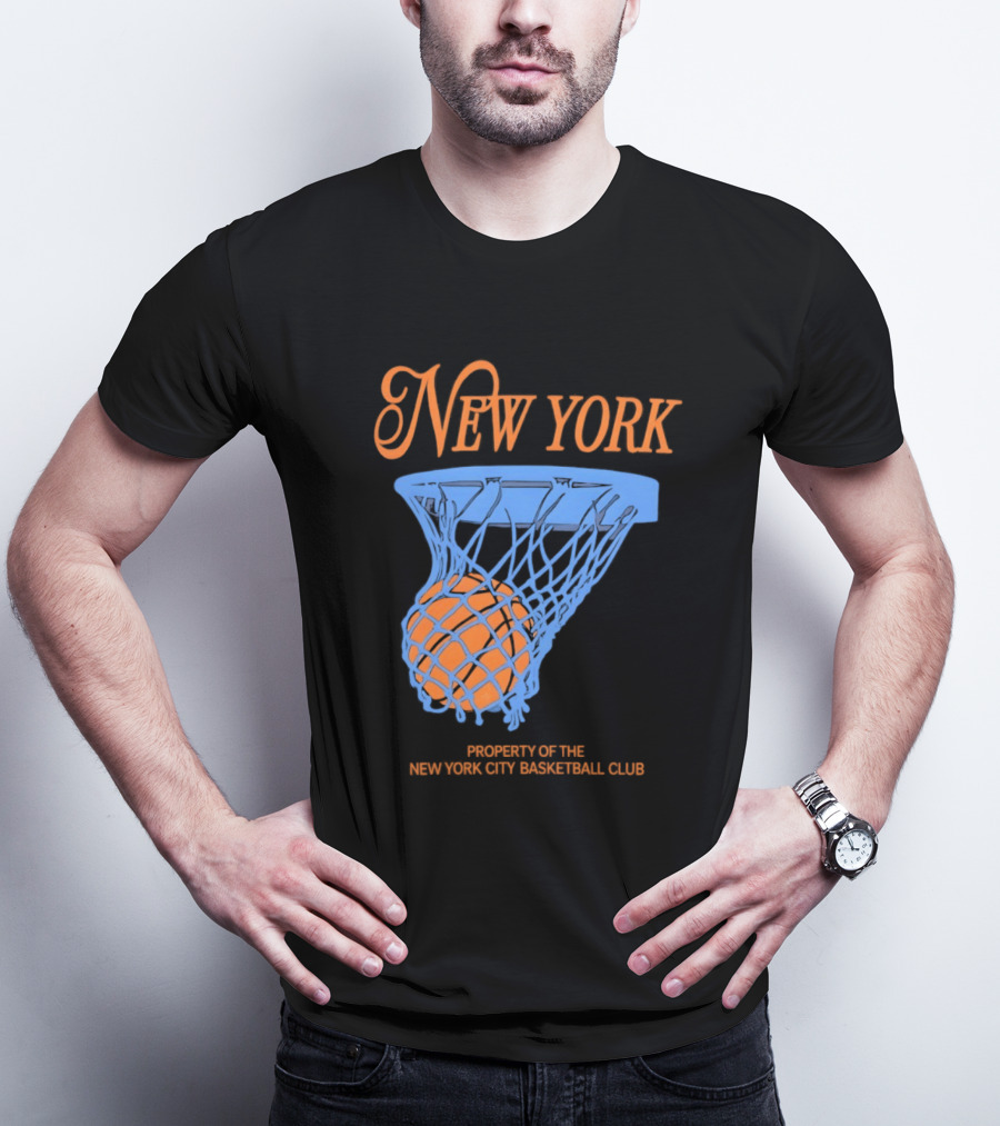 New York Basketball Property Of The New York City Basketball Club T-Shirt