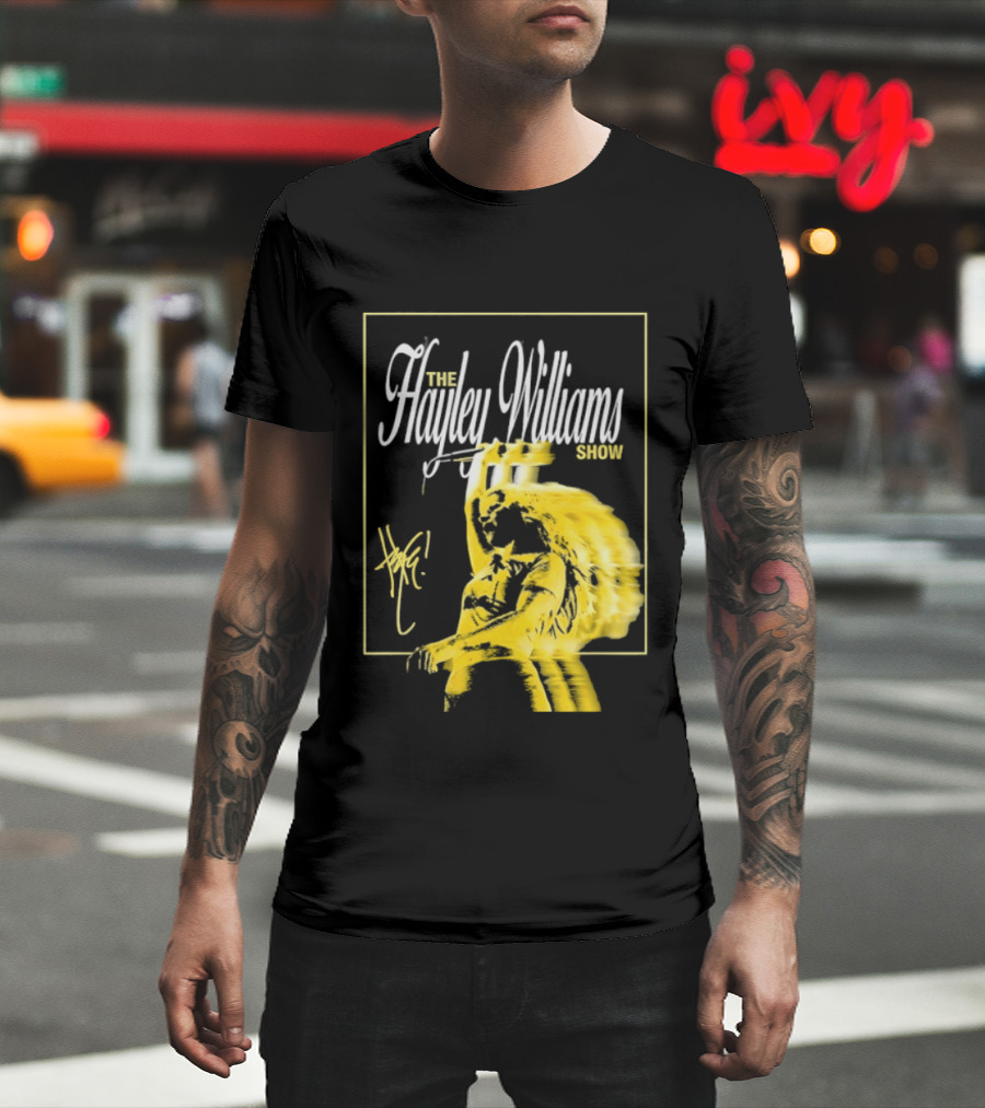 Hayley Williams Golden Starburst Bachelorette Party T-Shirt