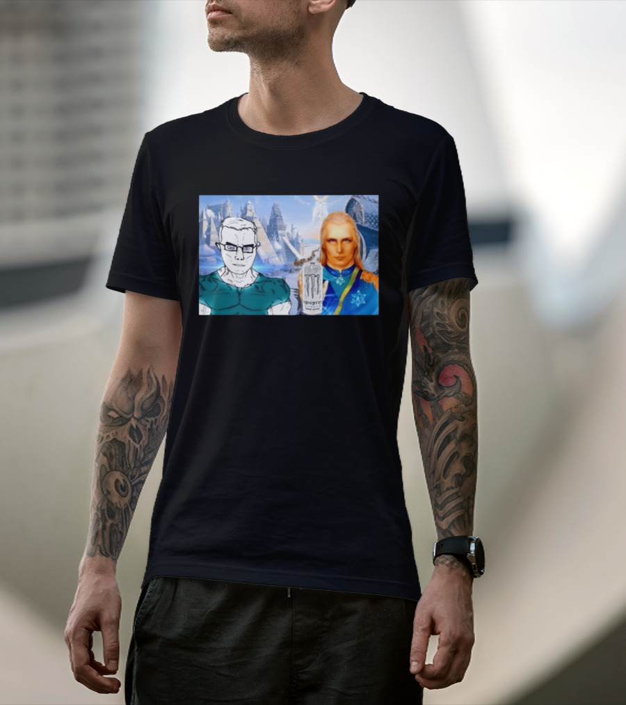 Hyperborea Chudjak Agartha Chud Meme Monster Drink 2026 T-Shirt