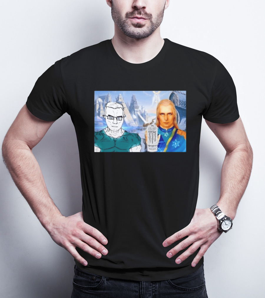 Hyperborea Chudjak Agartha Chud Meme Monster Drink 2026 T-Shirt