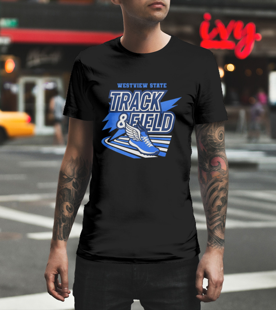 Westview State Track And Field 2026 Winged Shoe T-Shirt