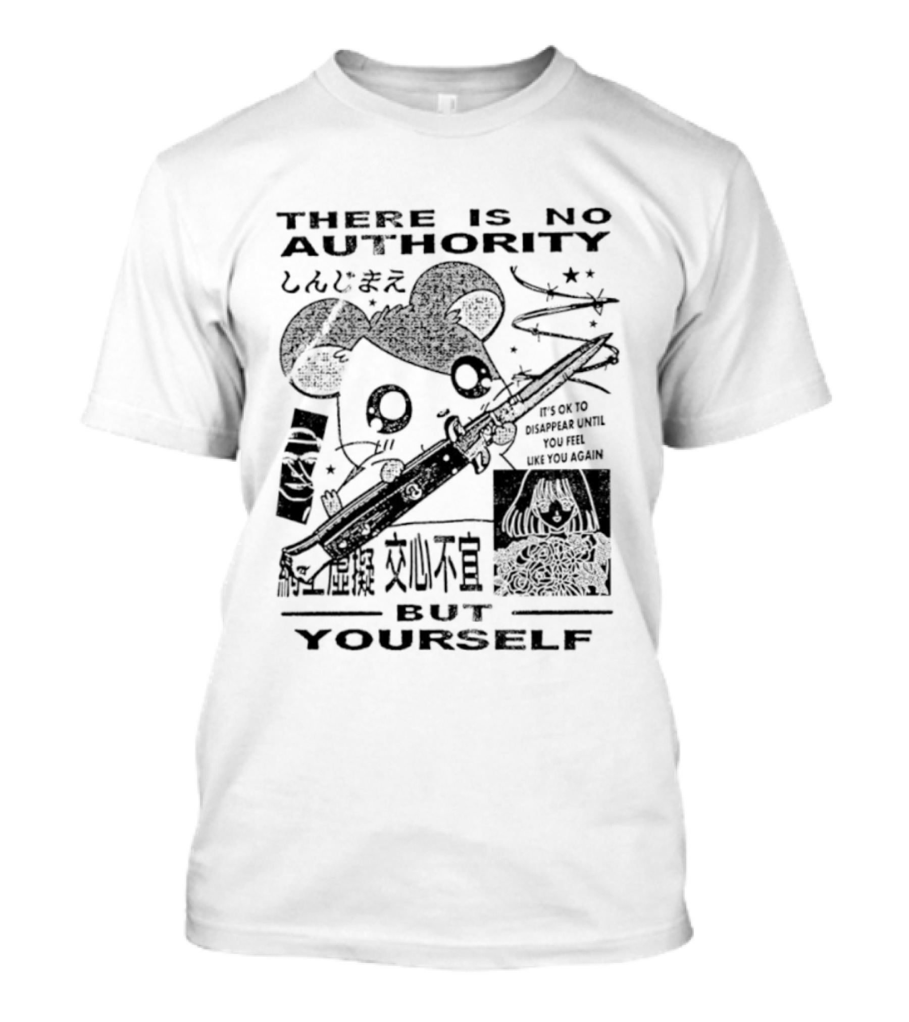 Hamtaro There Is No Authority But Yourself T-Shirt