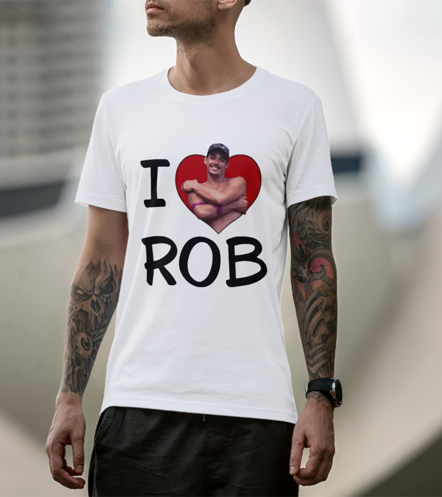 I Heart Rob Boston Rob Mariano Hugging Image T-Shirt