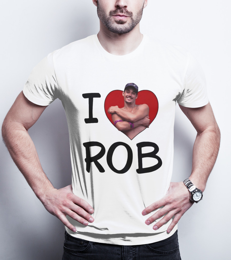 I Heart Rob Boston Rob Mariano Hugging Image T-Shirt