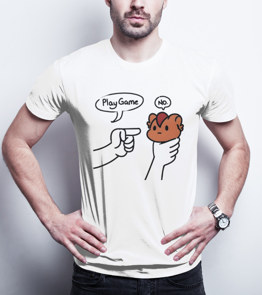 Jyggy Play Game No Gesture Meme Humor T-Shirt