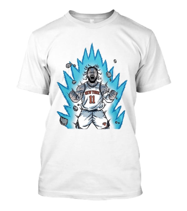 New York Knicks Jalen Brunson Super Saiyan Power 2000 Basketball Energy T-Shirt