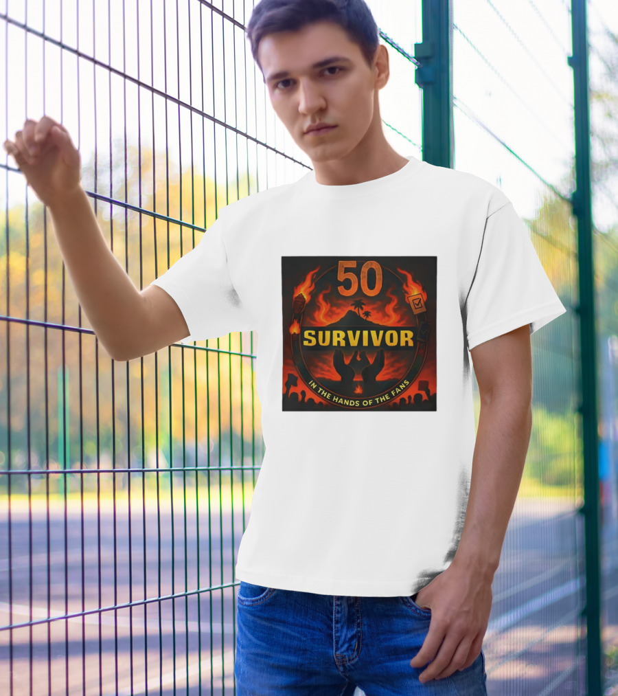 Survivor 50 Season Outwit Outplay Outlast In The Hands Of The Fans T-Shirt
