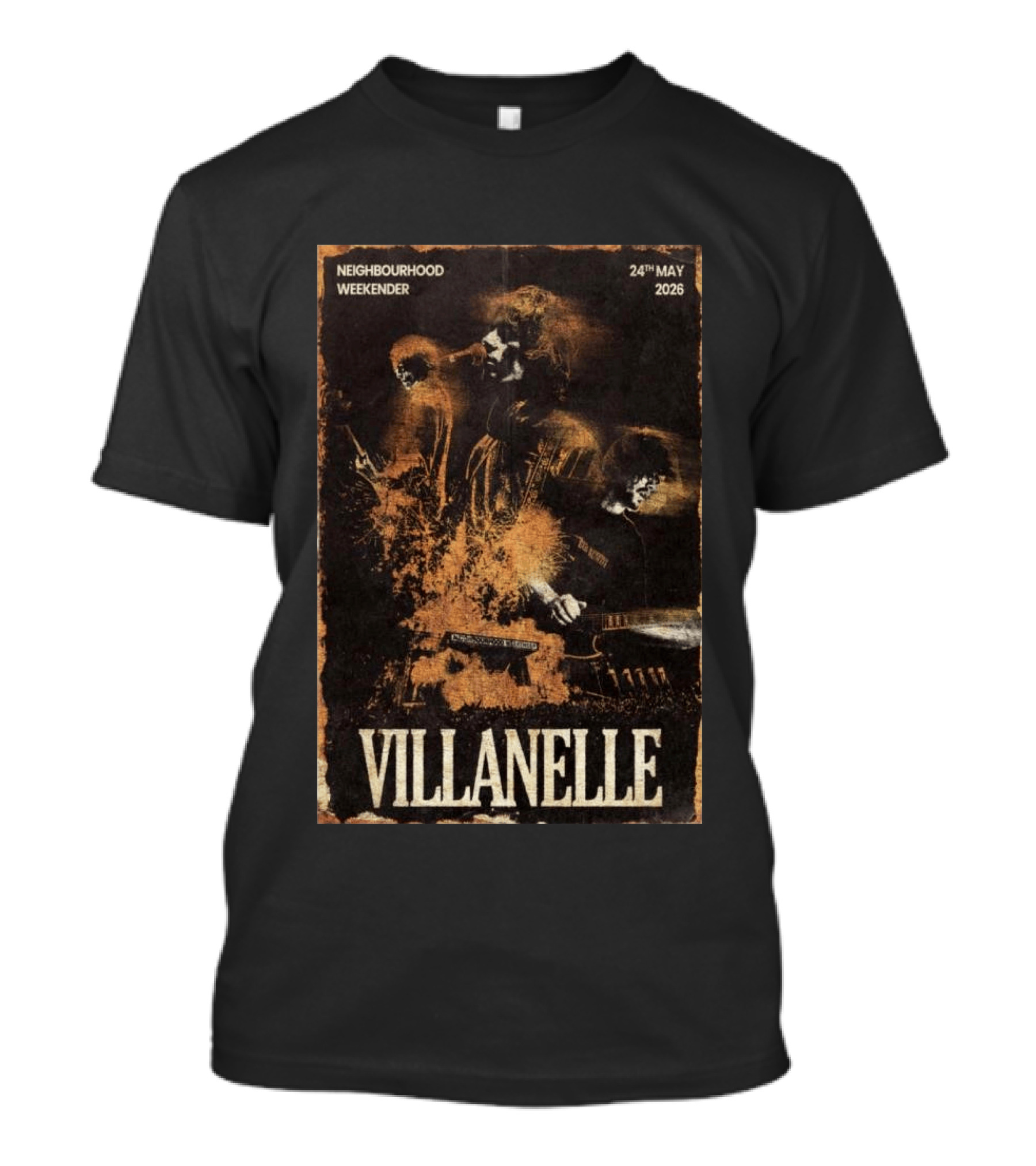 VILLANELLE Neighbourhood Weekender 24th May 2026 T-Shirt