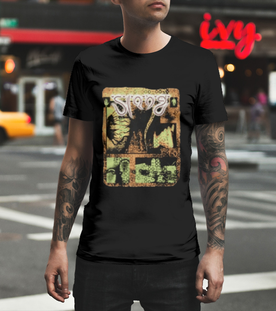 Def Leppard Slang Album Cover T-Shirt