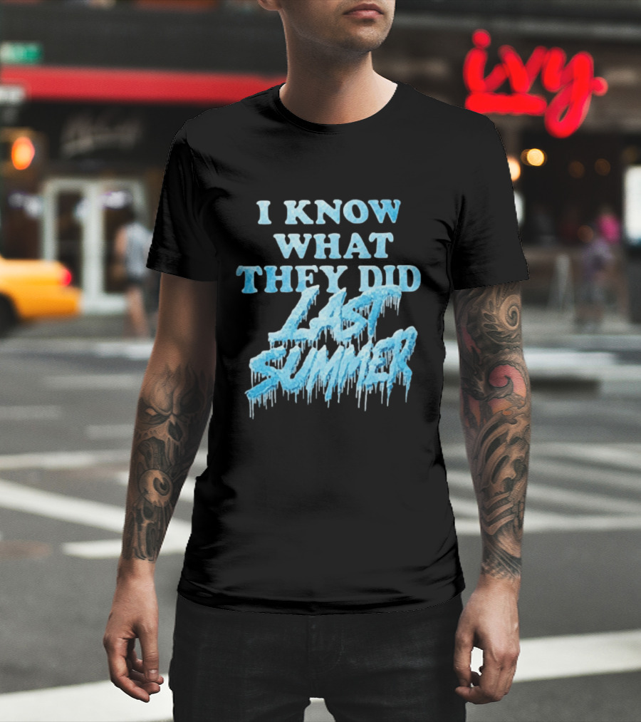 Nate I Know What They Did Last Summer Ice T-Shirt