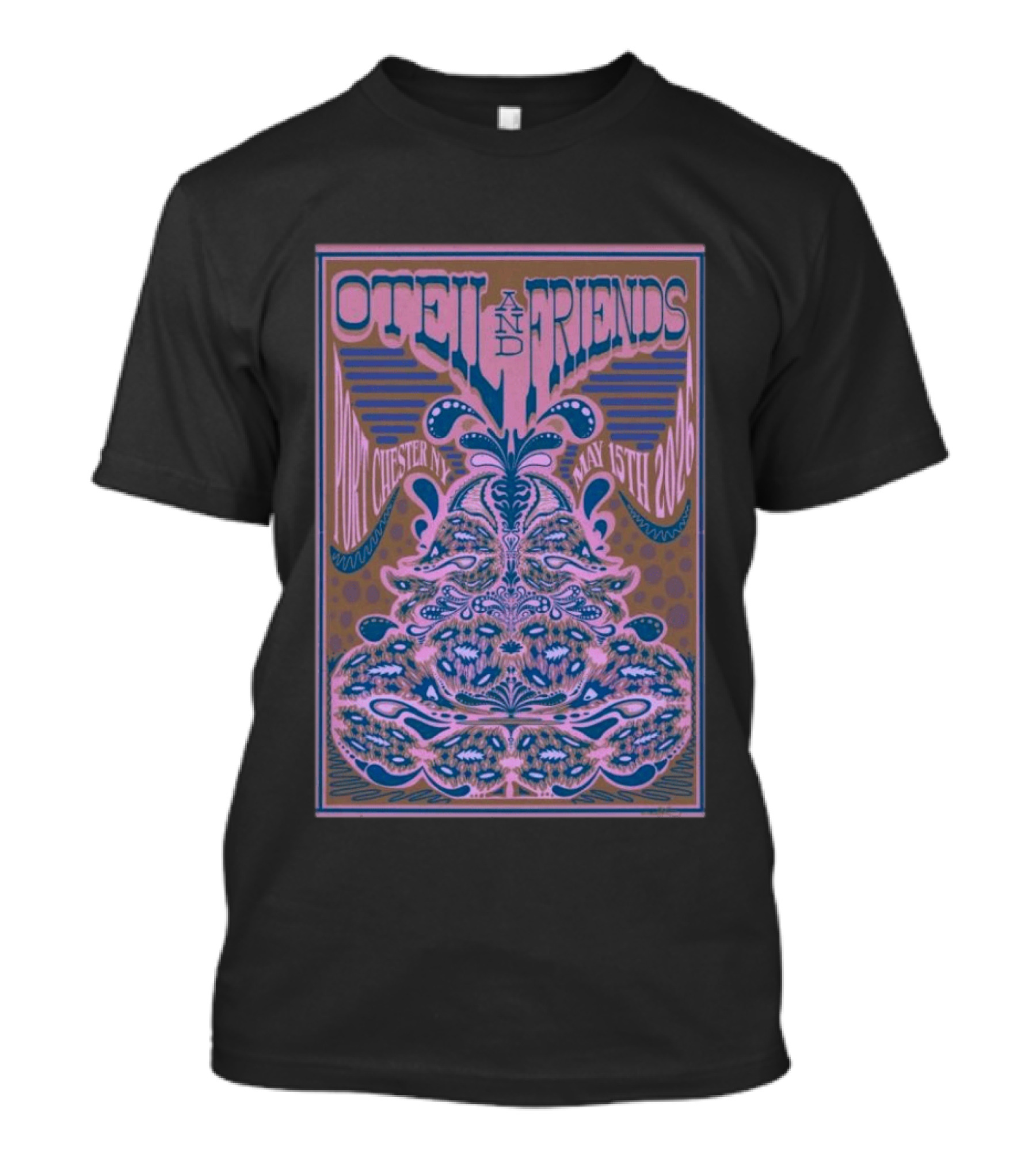 Oteil And Friends Port Chester NY May 15th 2026 Psychedelic T-Shirt