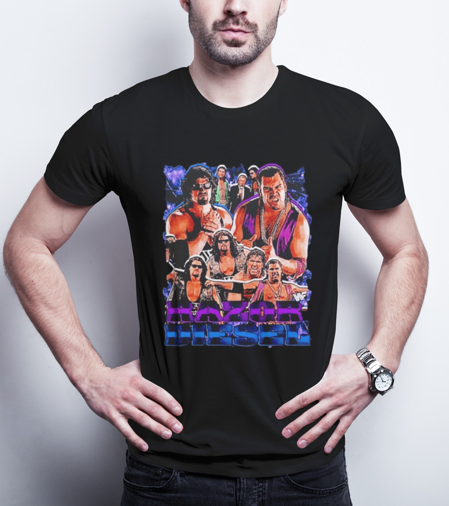 WWF Razor Ramon Diesel Kevin Nash Wrestling Legends History T-Shirt