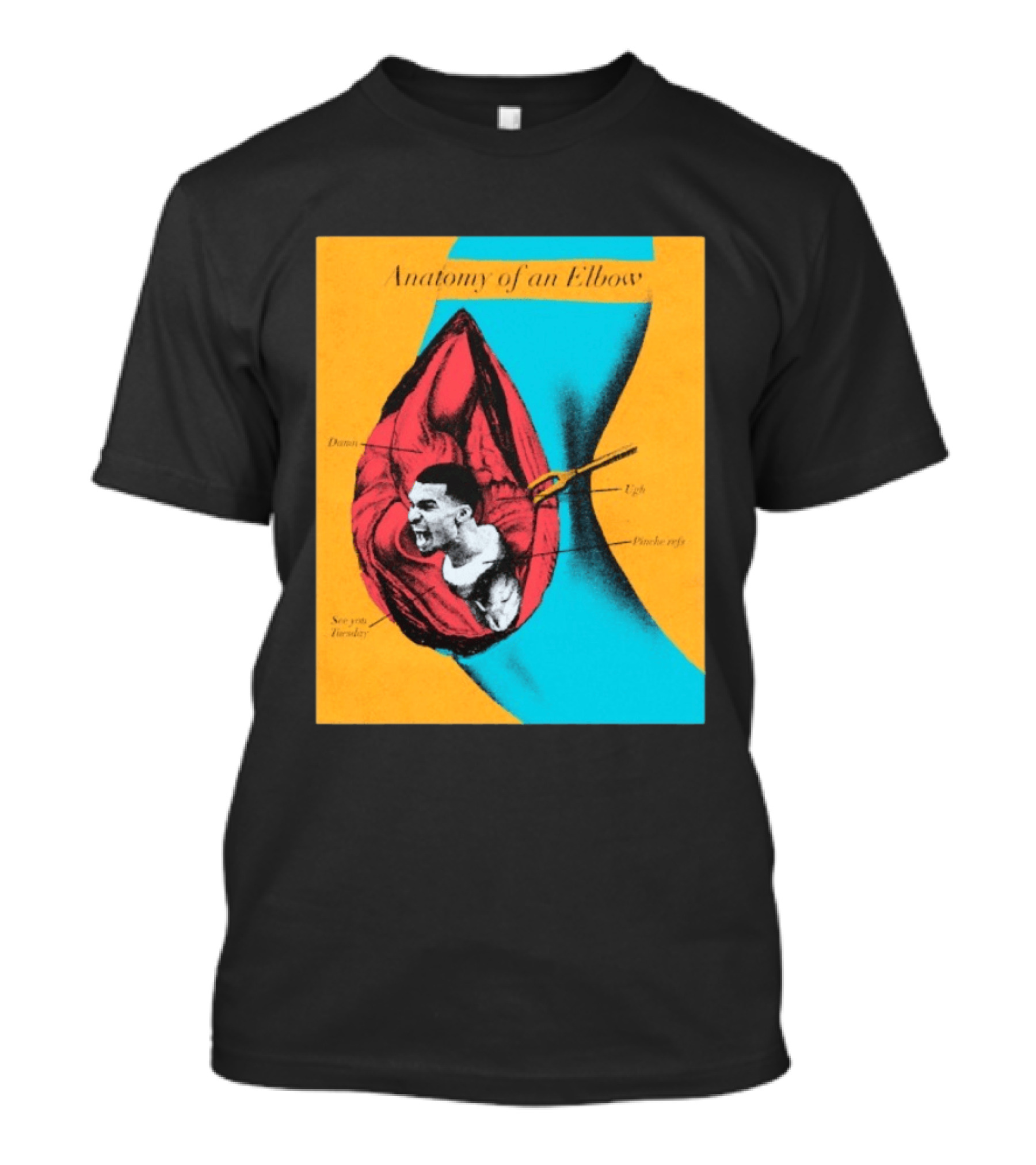 San Antonio Spurs Wemby Anatomy Of An Elbow See You Tuesday Pinche Refs Lmao T-Shirt