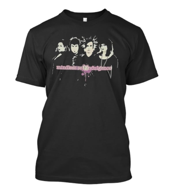Gildan Mindless Self Indulgence Pink Splatter Band T-Shirt