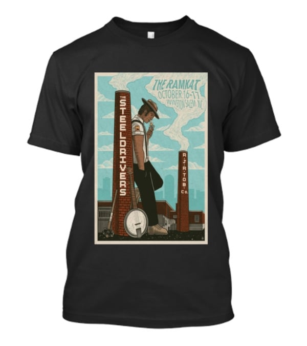 The SteelDrivers Concert The Ramkat Winston Salem October 16 17 2026 T-Shirt