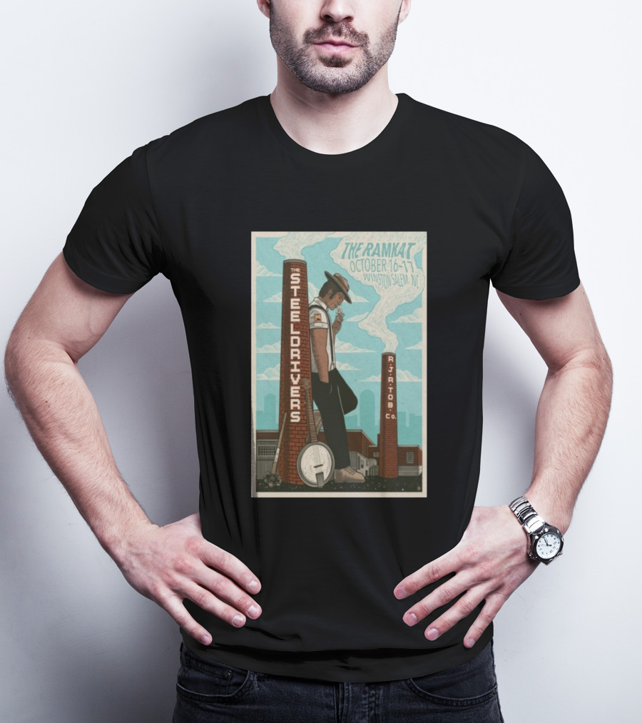 The SteelDrivers Concert The Ramkat Winston Salem October 16 17 2026 T-Shirt