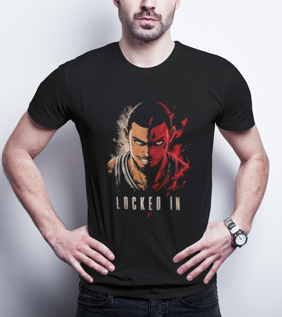 Jujutsu Kaisen San Antonio Spurs Victor Wembanyama Locked T-Shirt