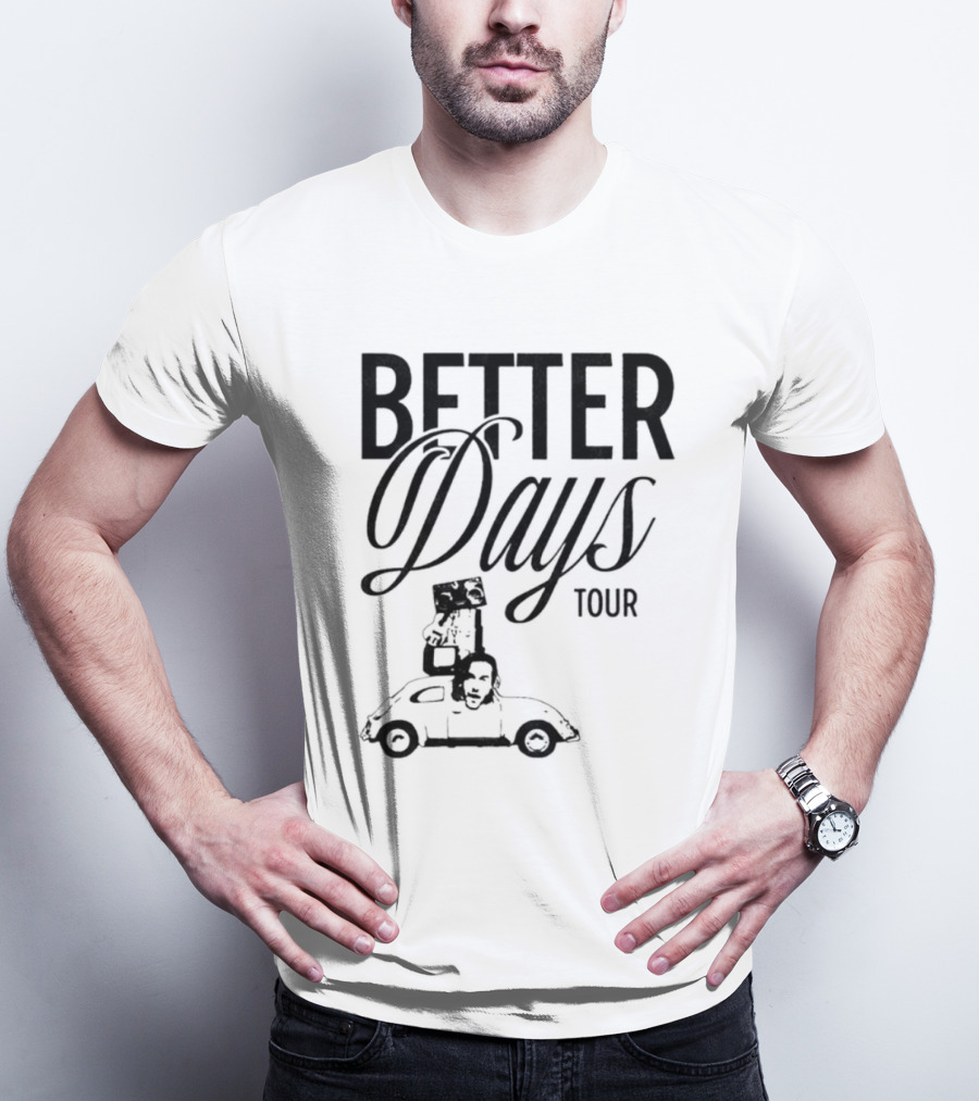 Better Days Tour Vintage Car Graphic Benjamin Ingrosso T-Shirt