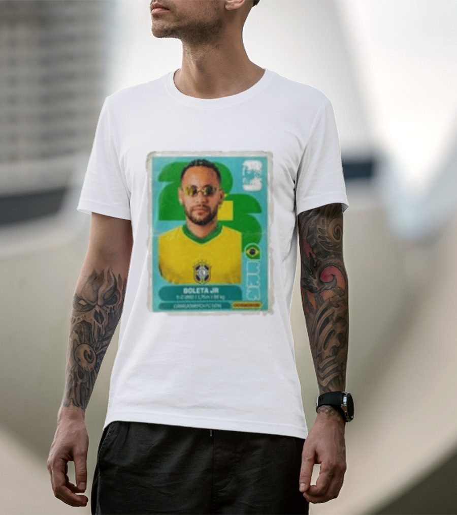 Boleta Jr 2023 Caracas Esporte Público Brasileira T-Shirt