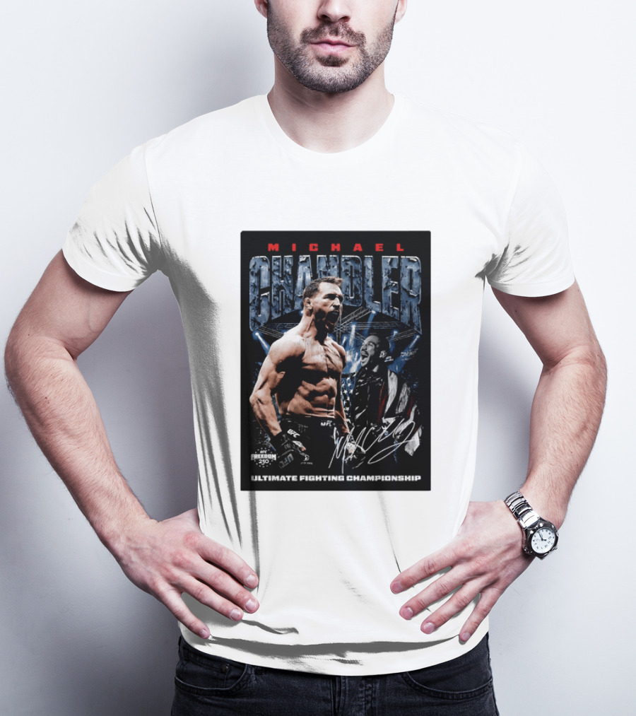 Michael Chandler UFC Ultimate Fighting Championship Freedom 250 T-Shirt