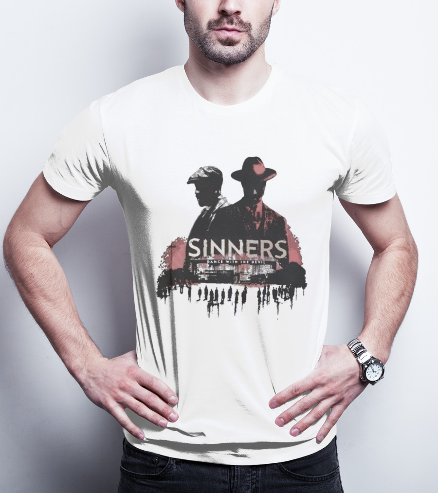 Halloween Horror Nights 2026 Sinners Mysterious Duo In Shadowy Red T-Shirt