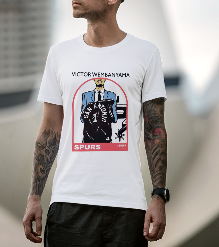 Victor Wembanyama San Antonio Spurs Number 1 T-Shirt