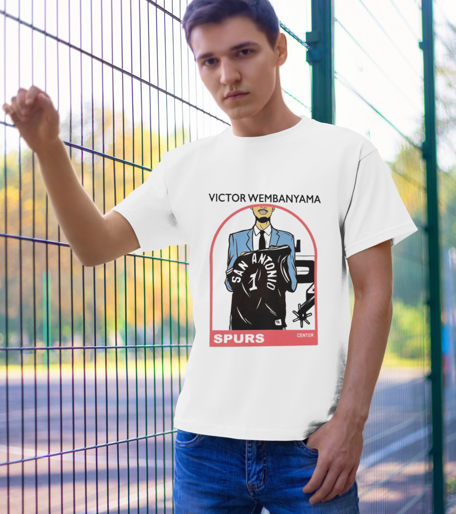 Victor Wembanyama San Antonio Spurs Number 1 T-Shirt