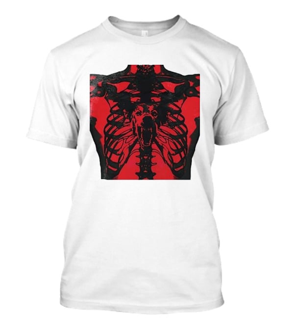 Punfest Told Y'all I Got That Dog In Me Skeleton Dog X Ray T-Shirt