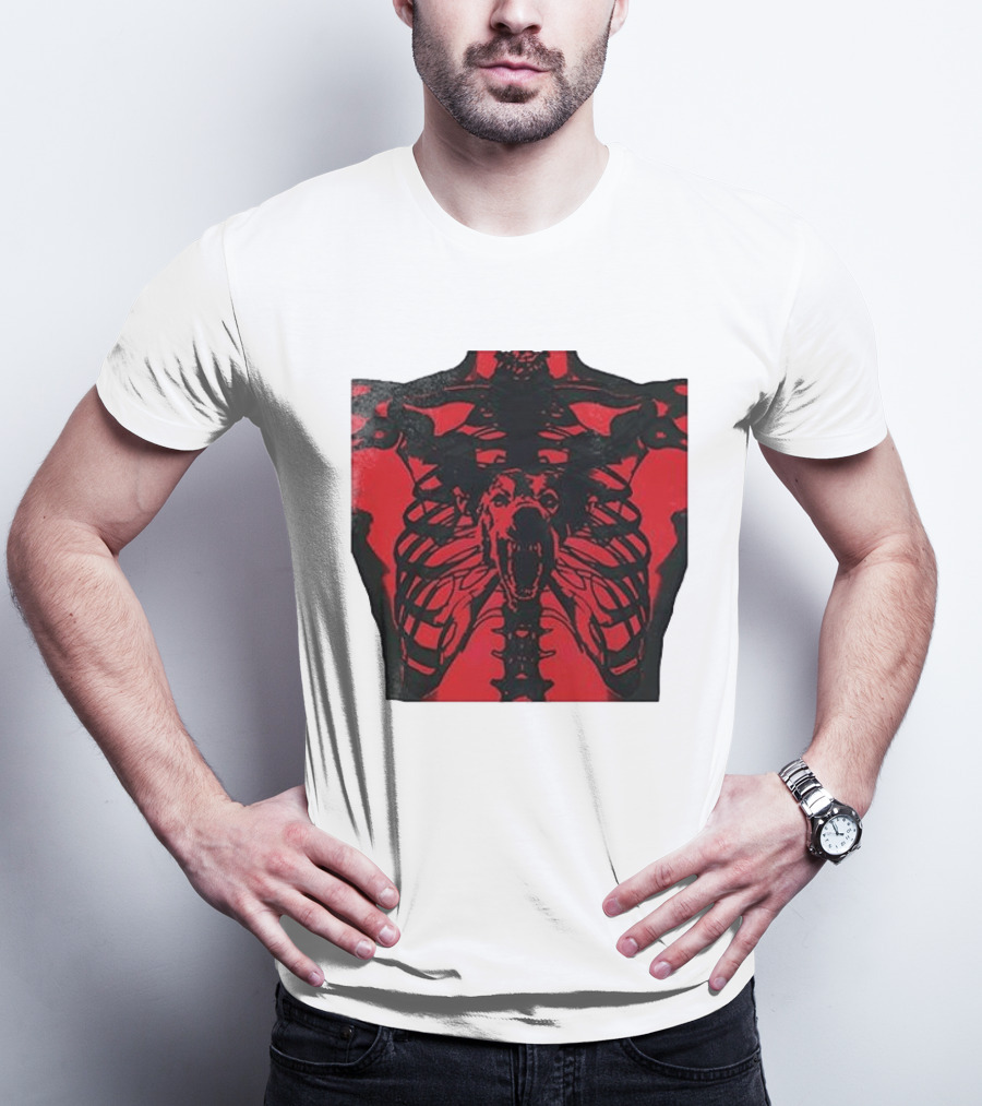 Punfest Told Y'all I Got That Dog In Me Skeleton Dog X Ray T-Shirt